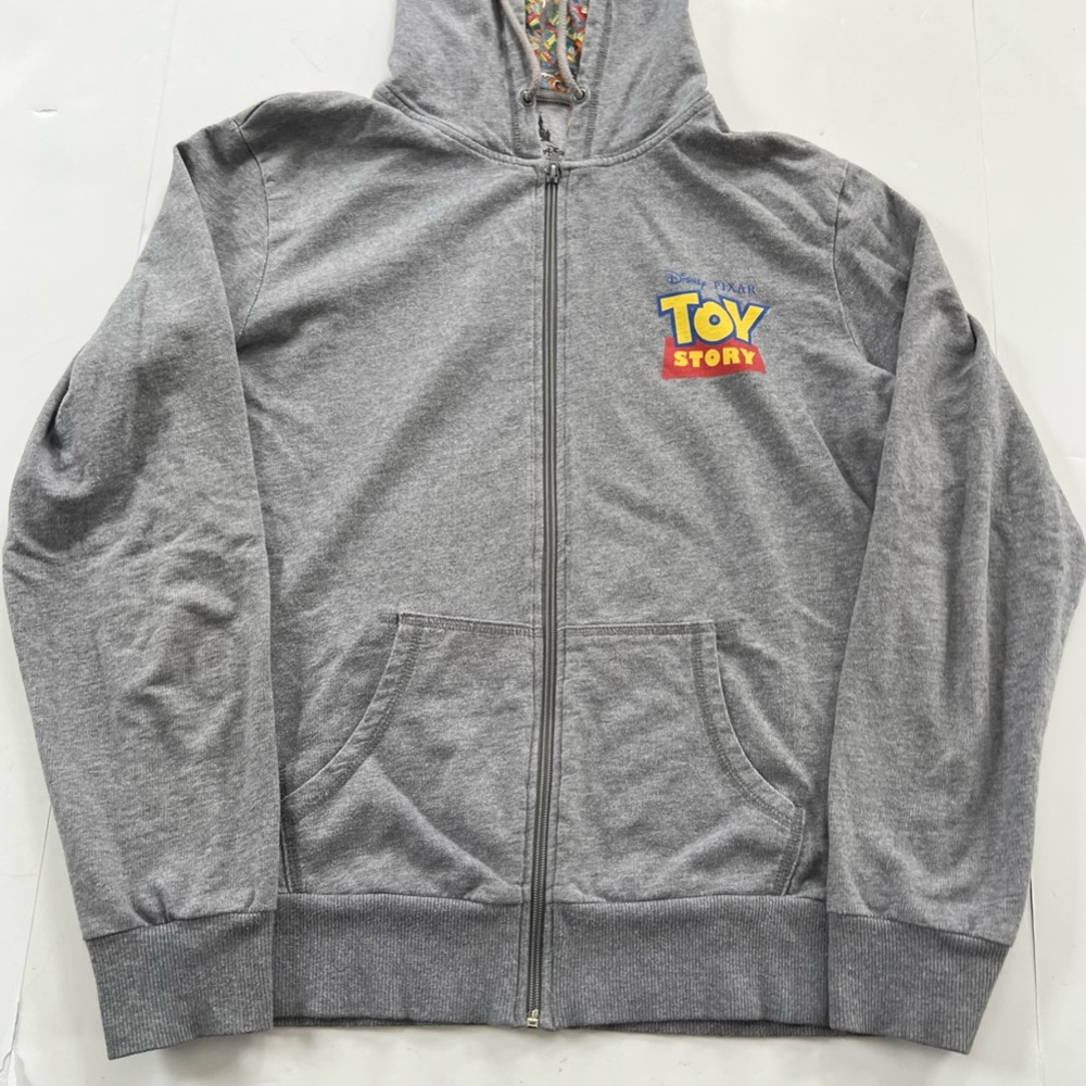 Official Disney Parks Pixar Toy Story Zip Up Hoodie - Gem
